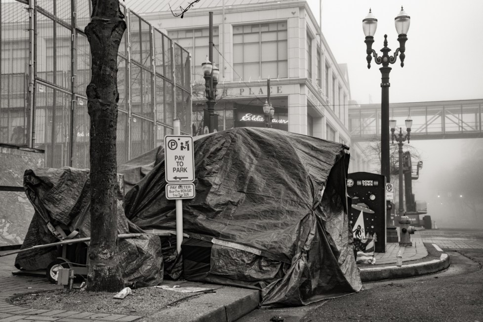 Homeless In a Land of Plenty